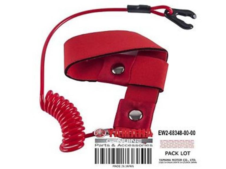 Genuine Yamaha Lanyard OEM Emergency Cord Kill Cord Jetski Waverunner ...